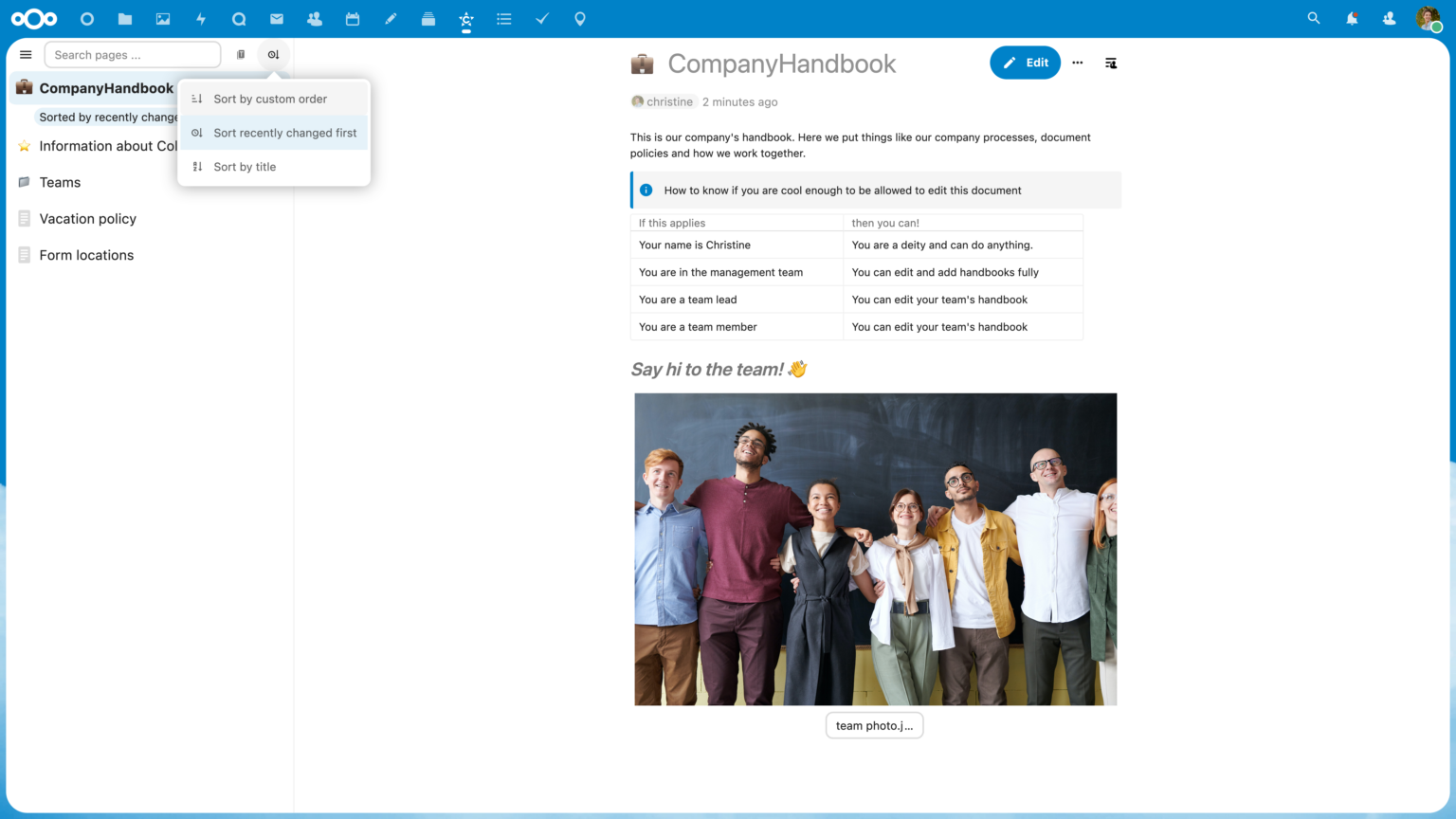Nextcloud Office release solves document compatibility, overhauls knowledge management - Nextcloud