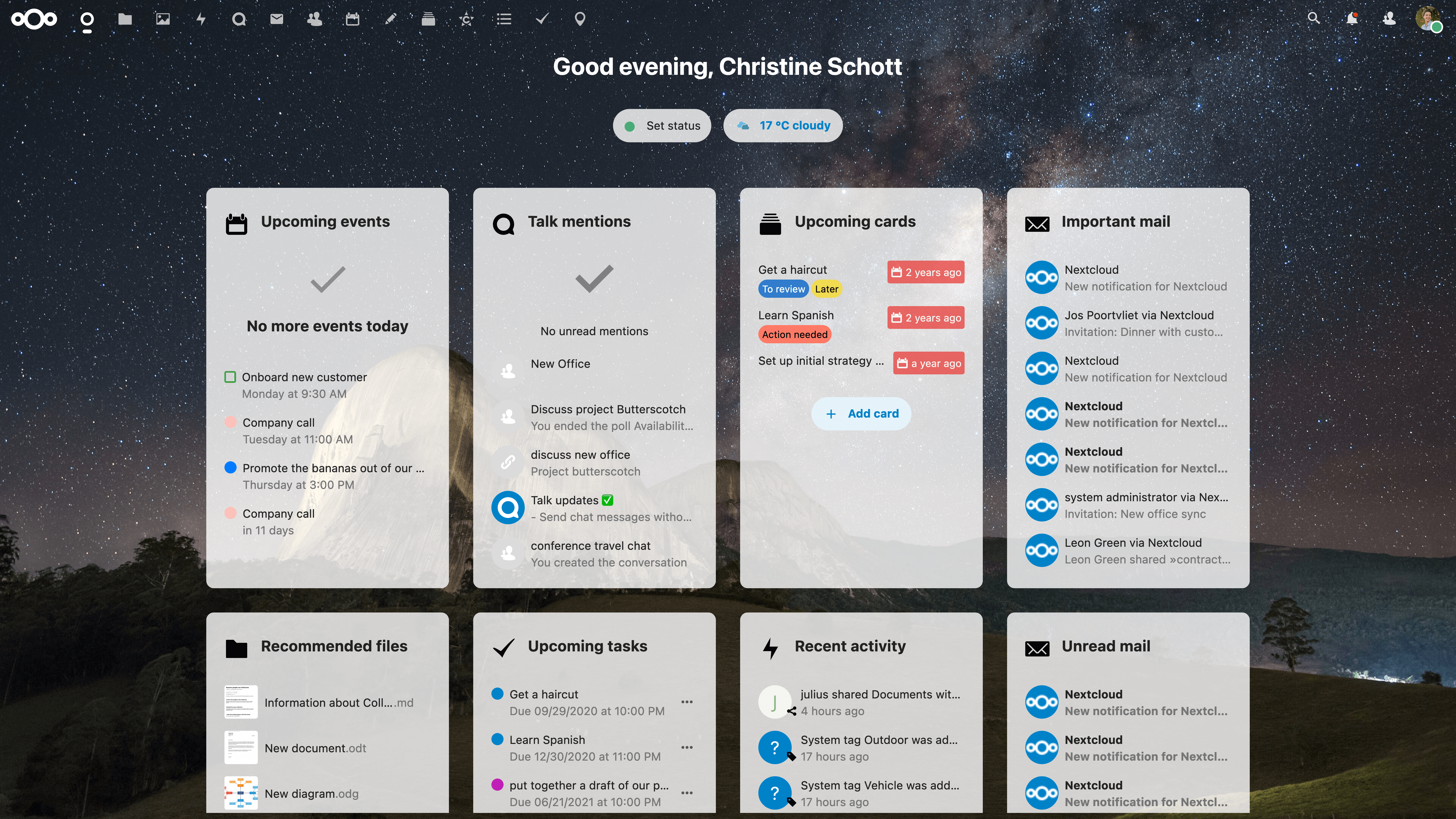 Developer Tutorial #4: Create Dashboard Widgets with Vue.js - Nextcloud