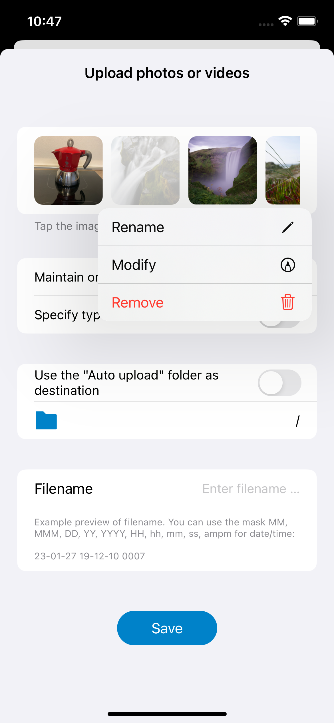 Nextcloud for iOS 4.7 improves image upload and document editing - Nextcloud