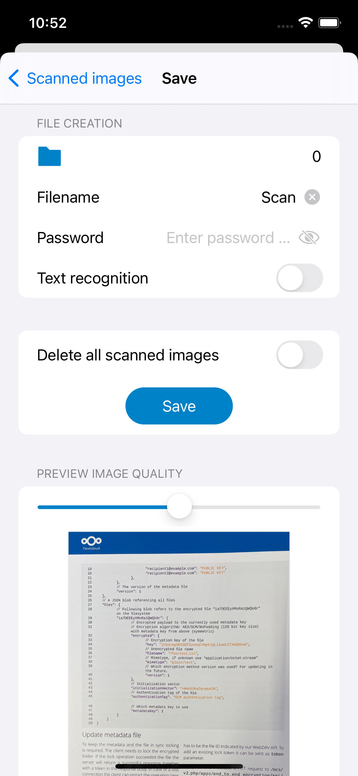 Nextcloud For Ios 47 Improves Image Upload And Document Editing Nextcloud 