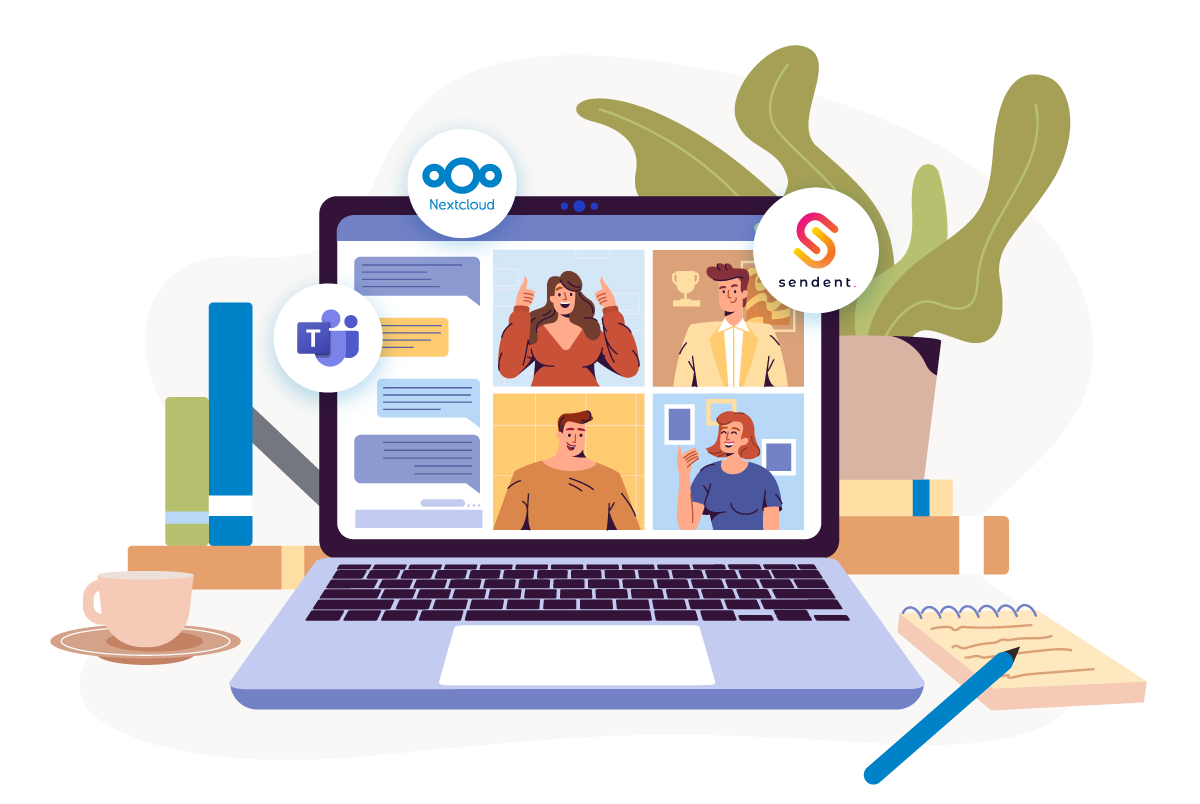 Sendent for MS Teams: Integrating Nextcloud and Microsoft Teams