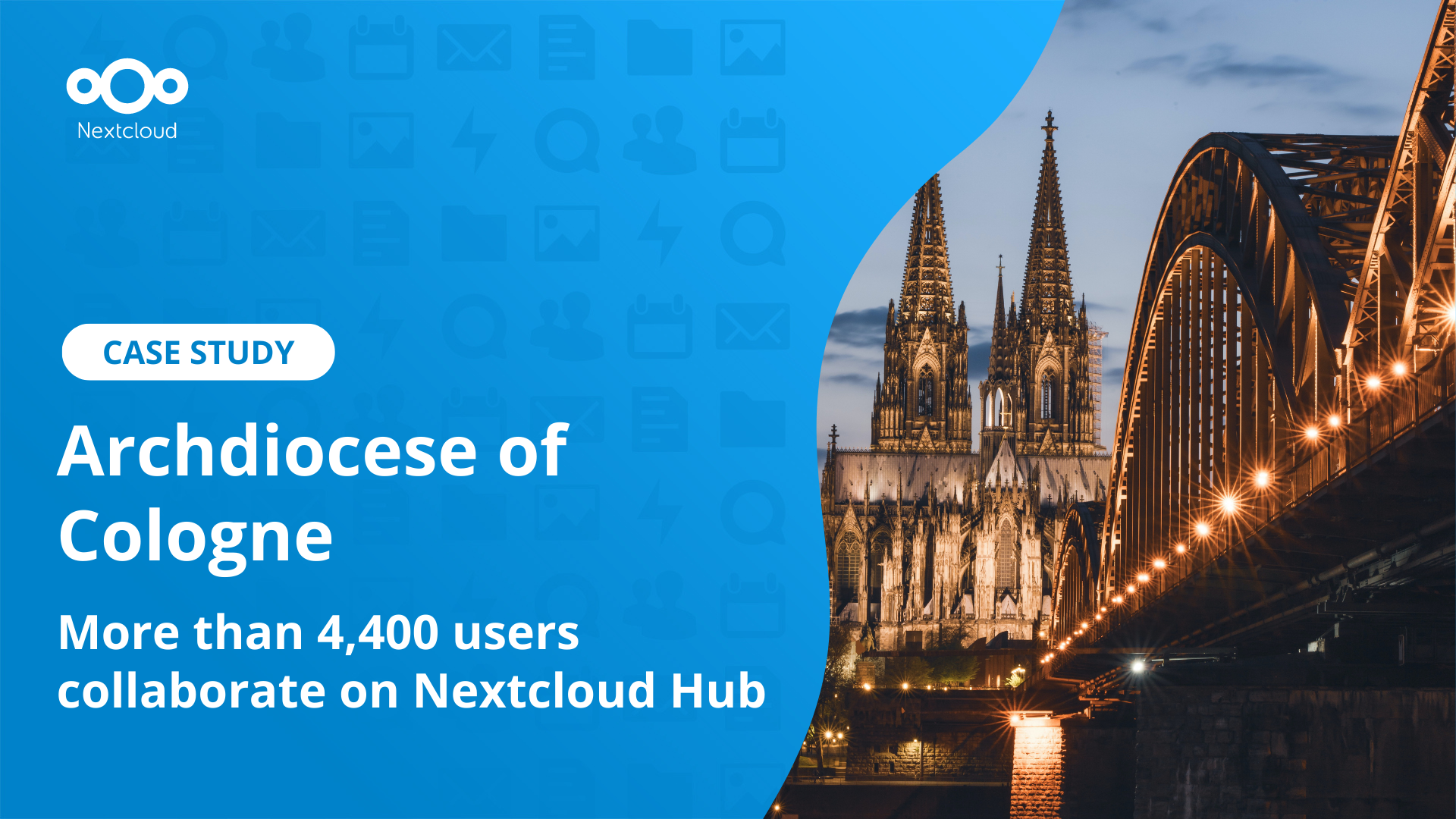 Archdiocese of Cologne: More than 4,400 users collaborate on Nextcloud Hub - Nextcloud