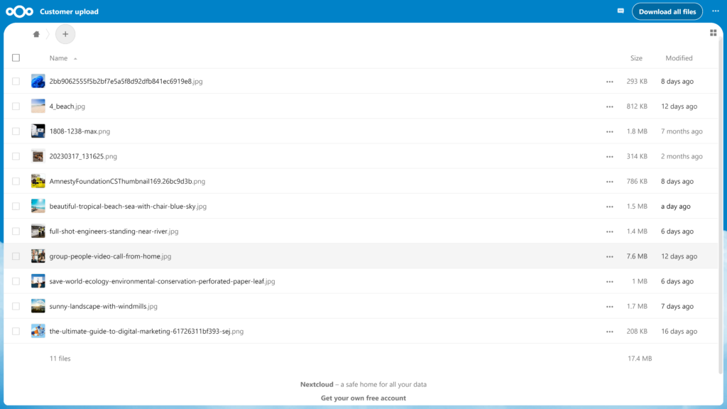 File Drop: secure file upload and share for Enterprises