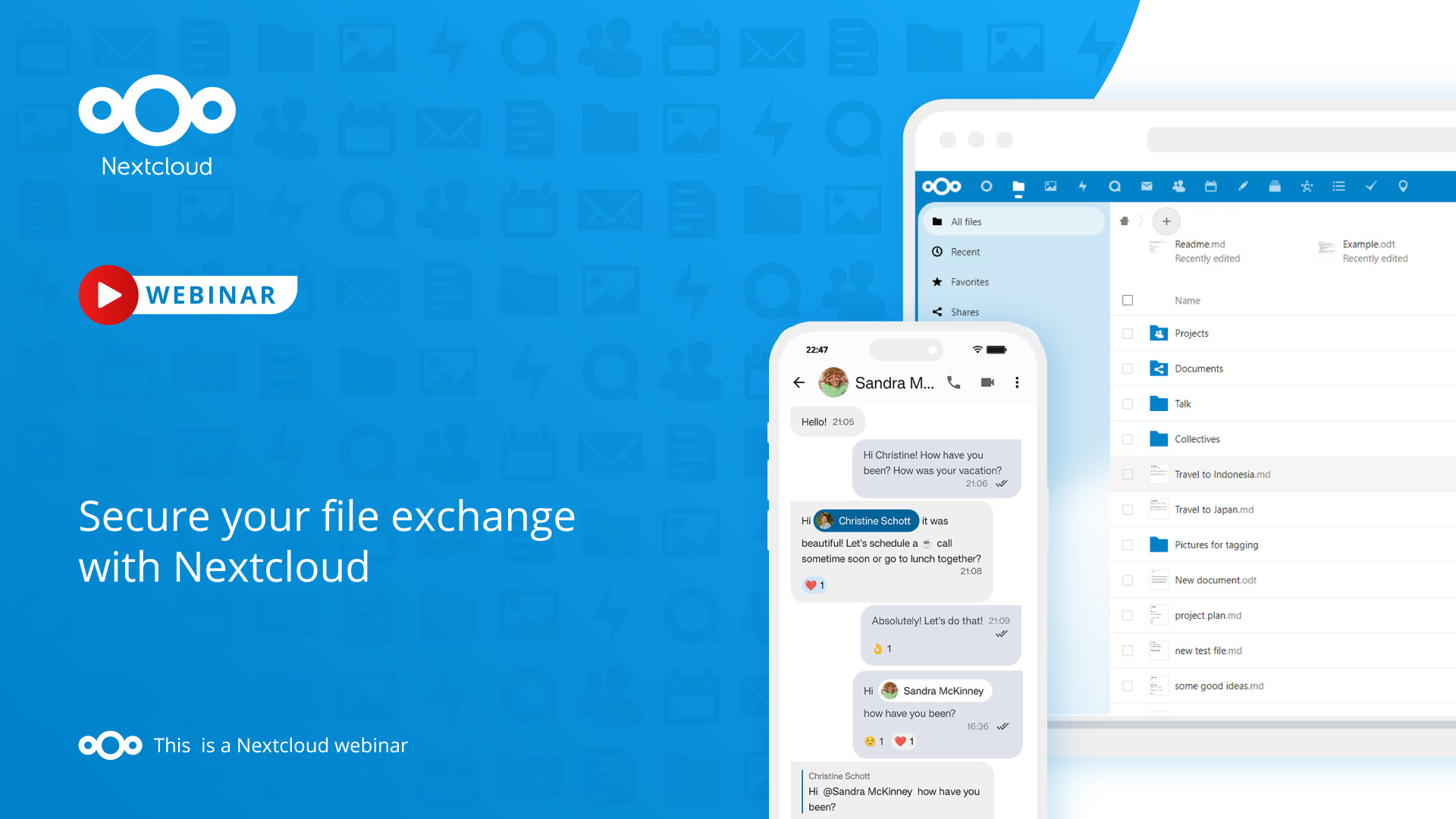 [On-demand webinar] Secure your file exchange with Nextcloud