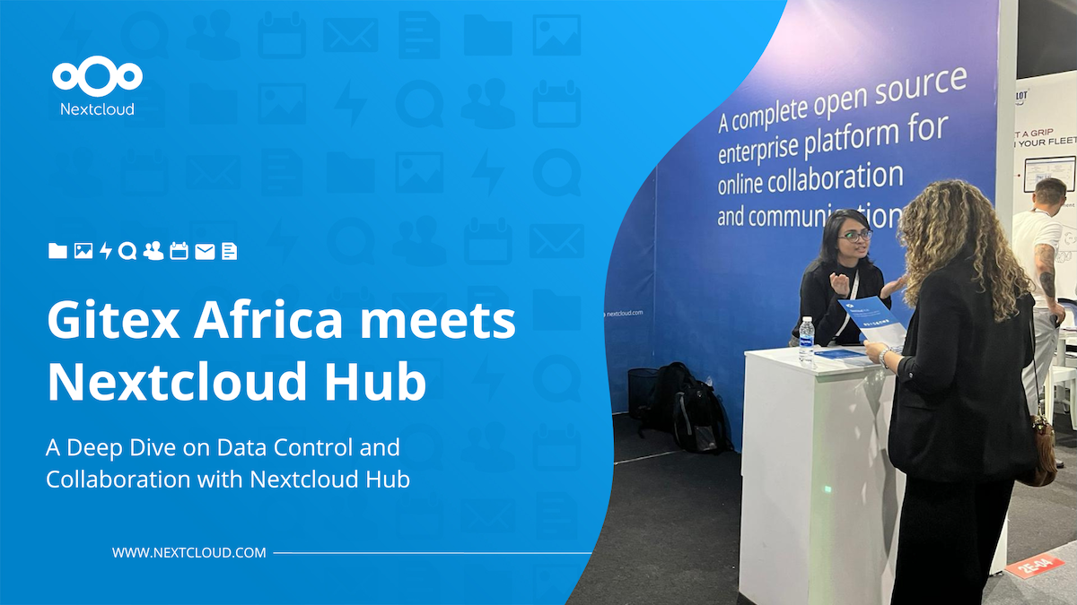 GITEX Africa meets Nextcloud Hub - Nextcloud