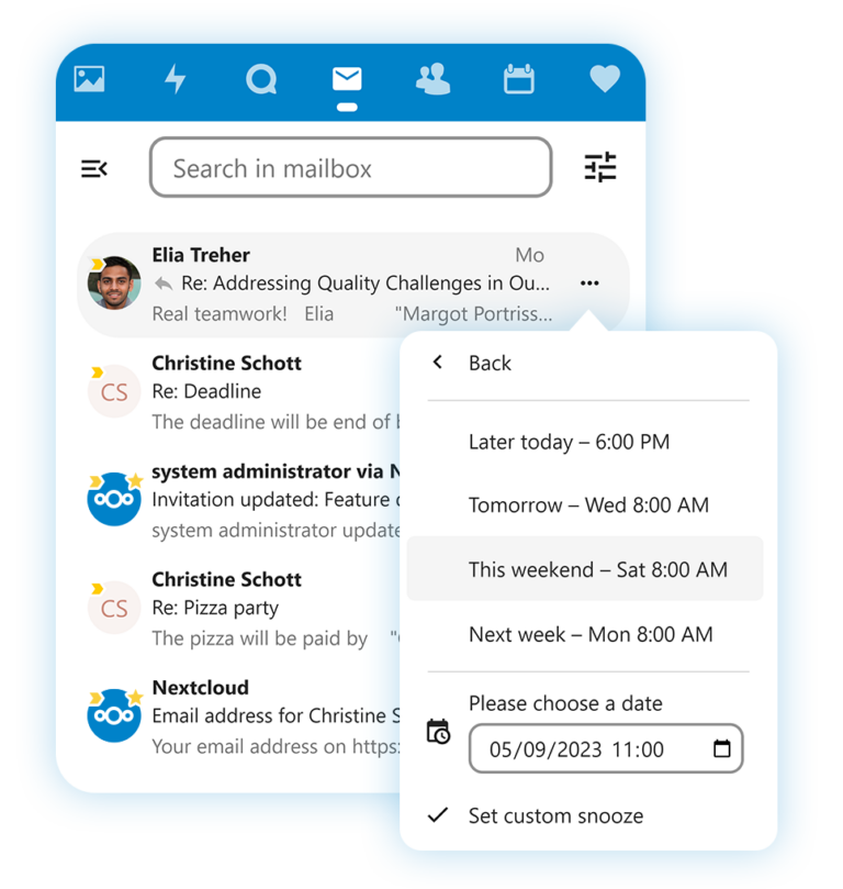 Nextcloud Hub 6: Healthy meetings and the first local AI Assistant
