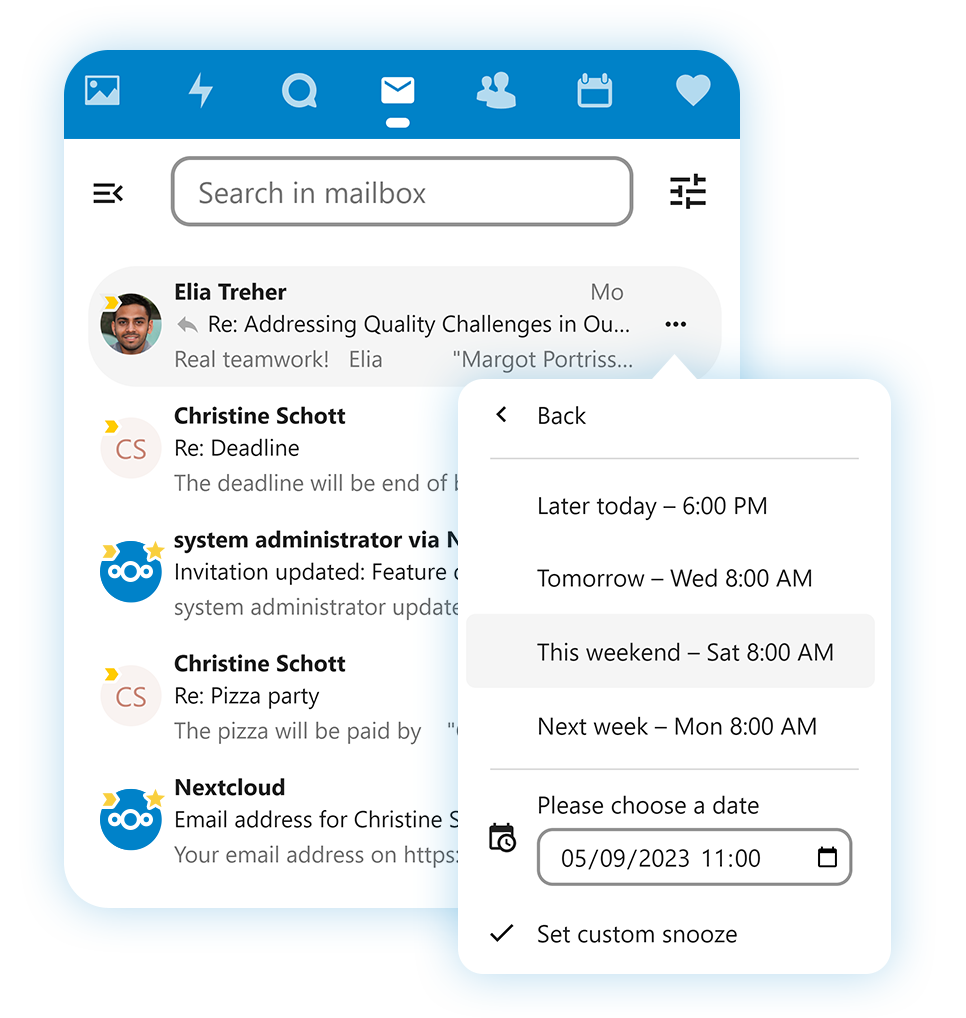 Nextcloud Hub 6: Healthy meetings and the first local AI Assistant