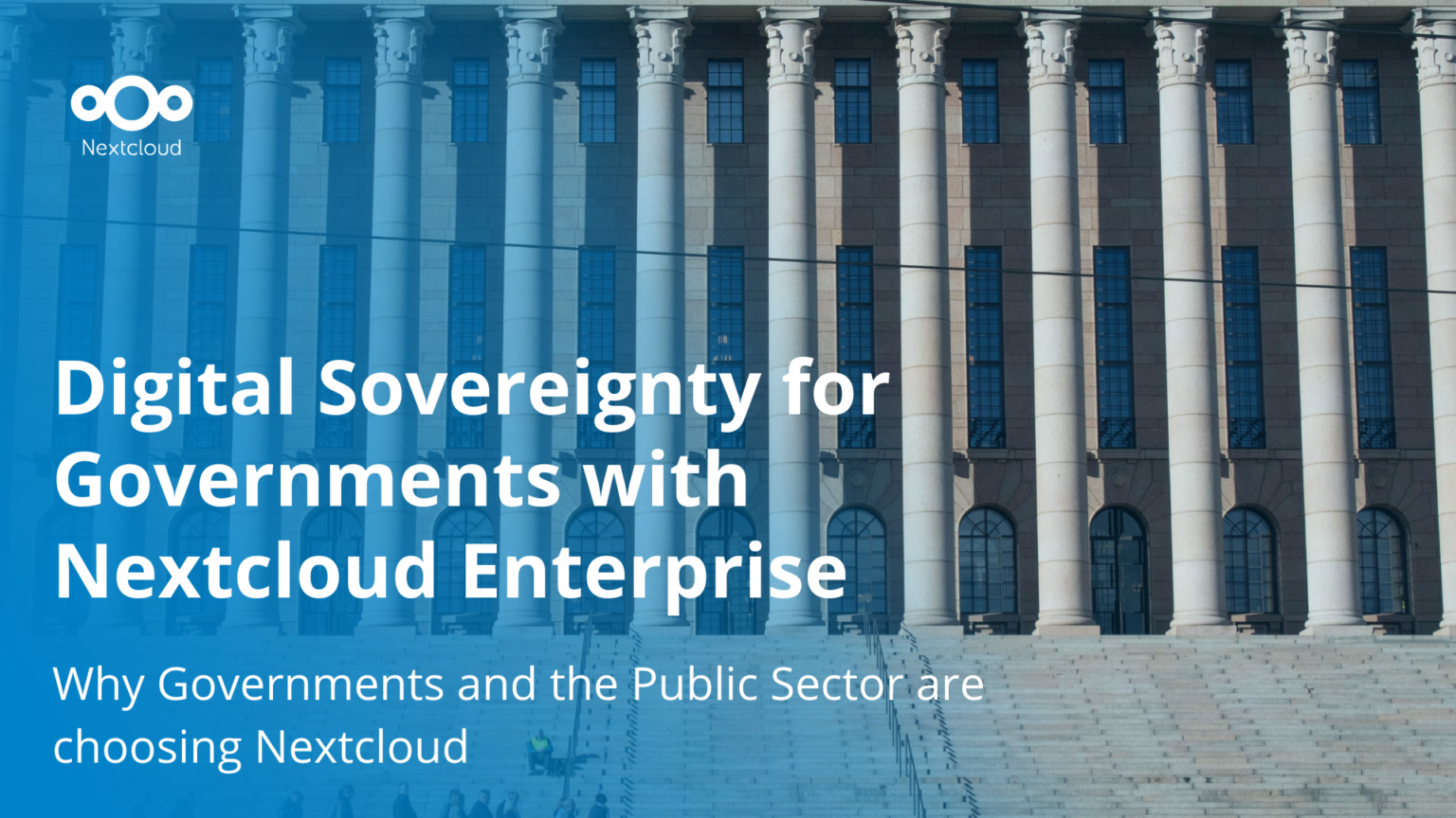 Digital Sovereignty for Governments with Nextcloud Enterprise - Nextcloud
