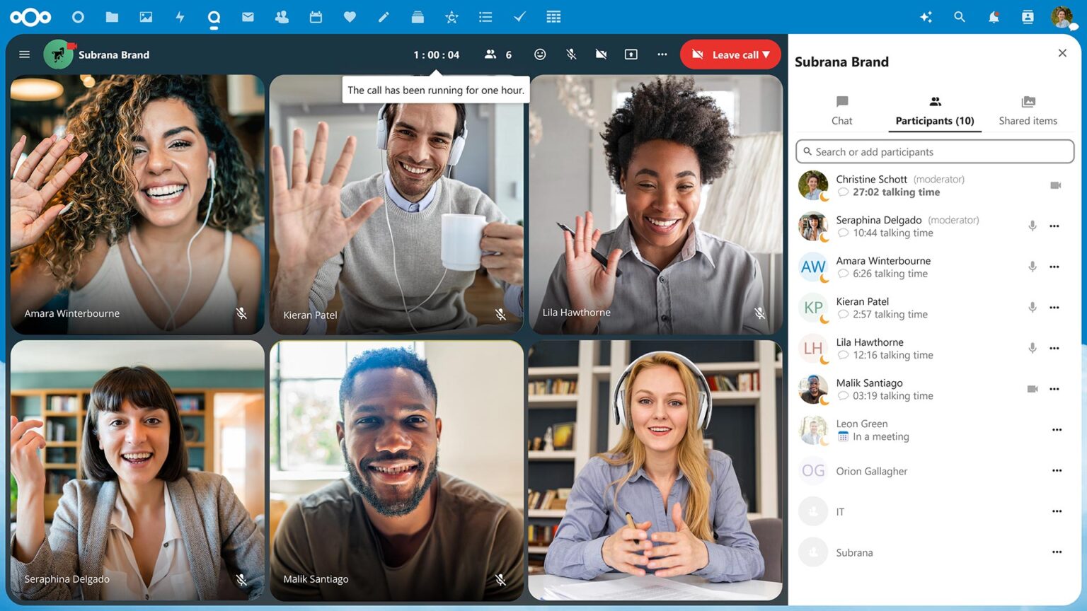 Nextcloud Talk: Open-source online video conferencing software - Nextcloud