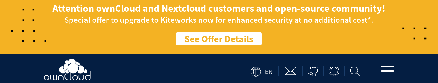 Kiteworks acquires ownCloud & Dracoon - Nextcloud