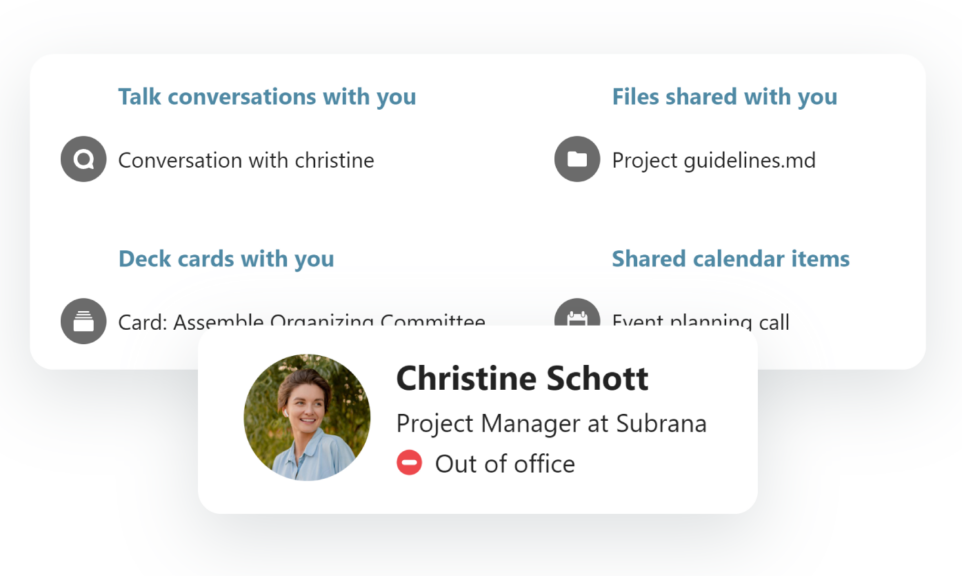 Nextcloud Hub 7: advanced search and global out-of-office features ...
