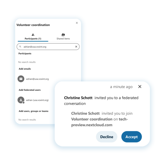How federated chat works in Nextcloud Talk - Nextcloud