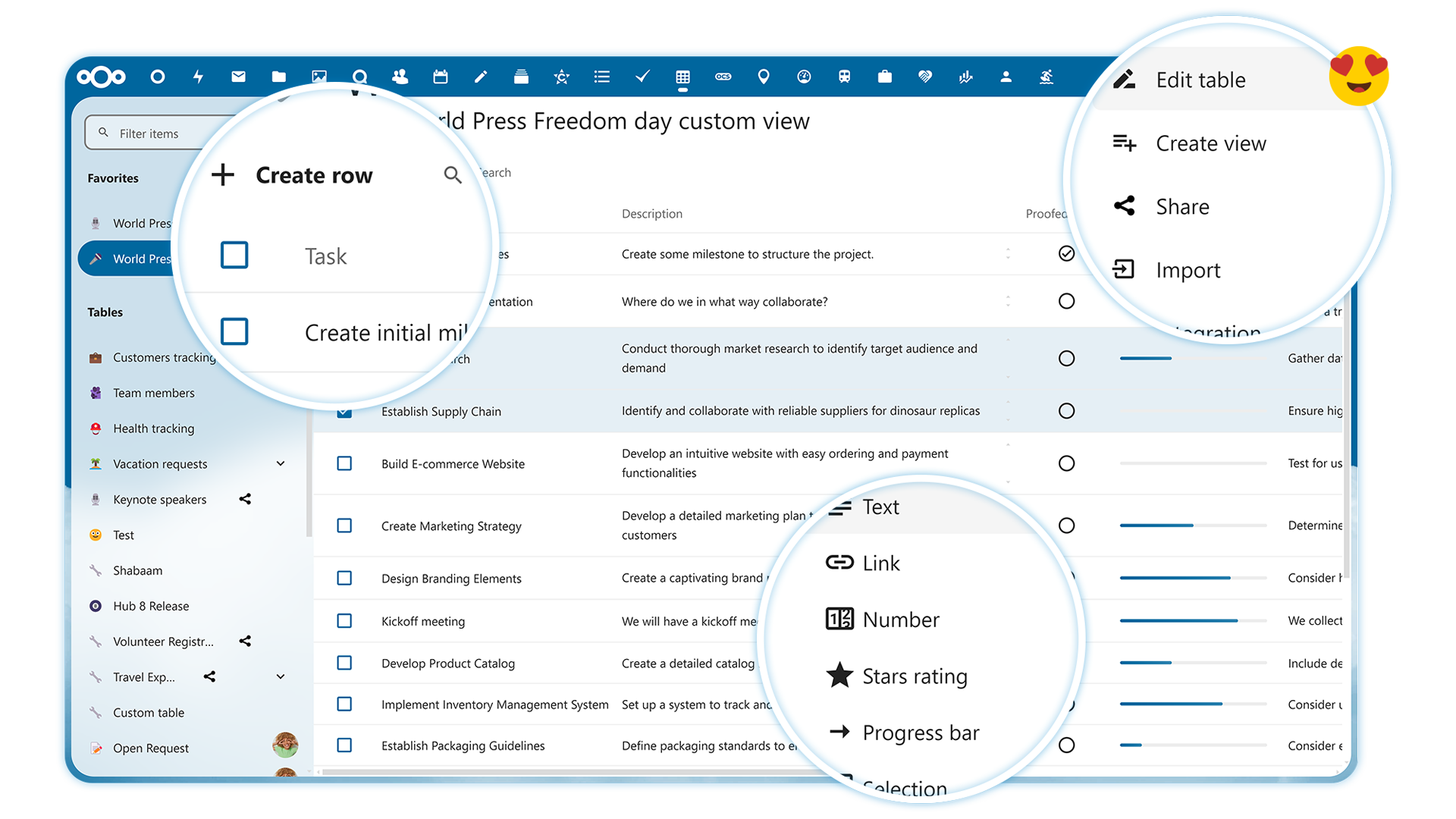 How To Build Apps Without Code Using Nextcloud Tables Nextcloud