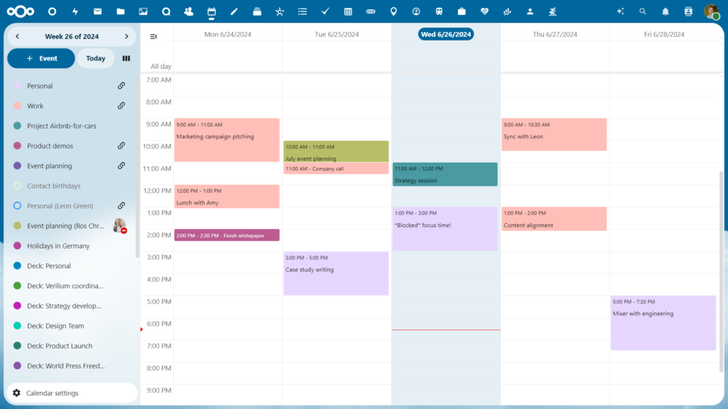 How to set up a meeting effectively in Nextcloud Calendar - Nextcloud