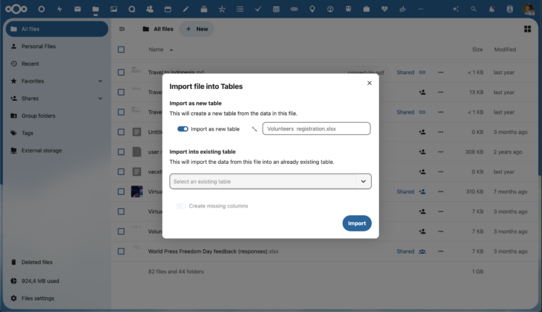 How to build apps without code using Nextcloud Tables - Nextcloud