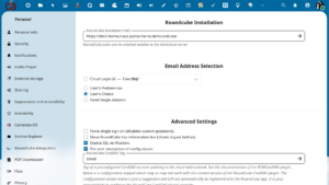 Roundcube - The most popular on premise webmail