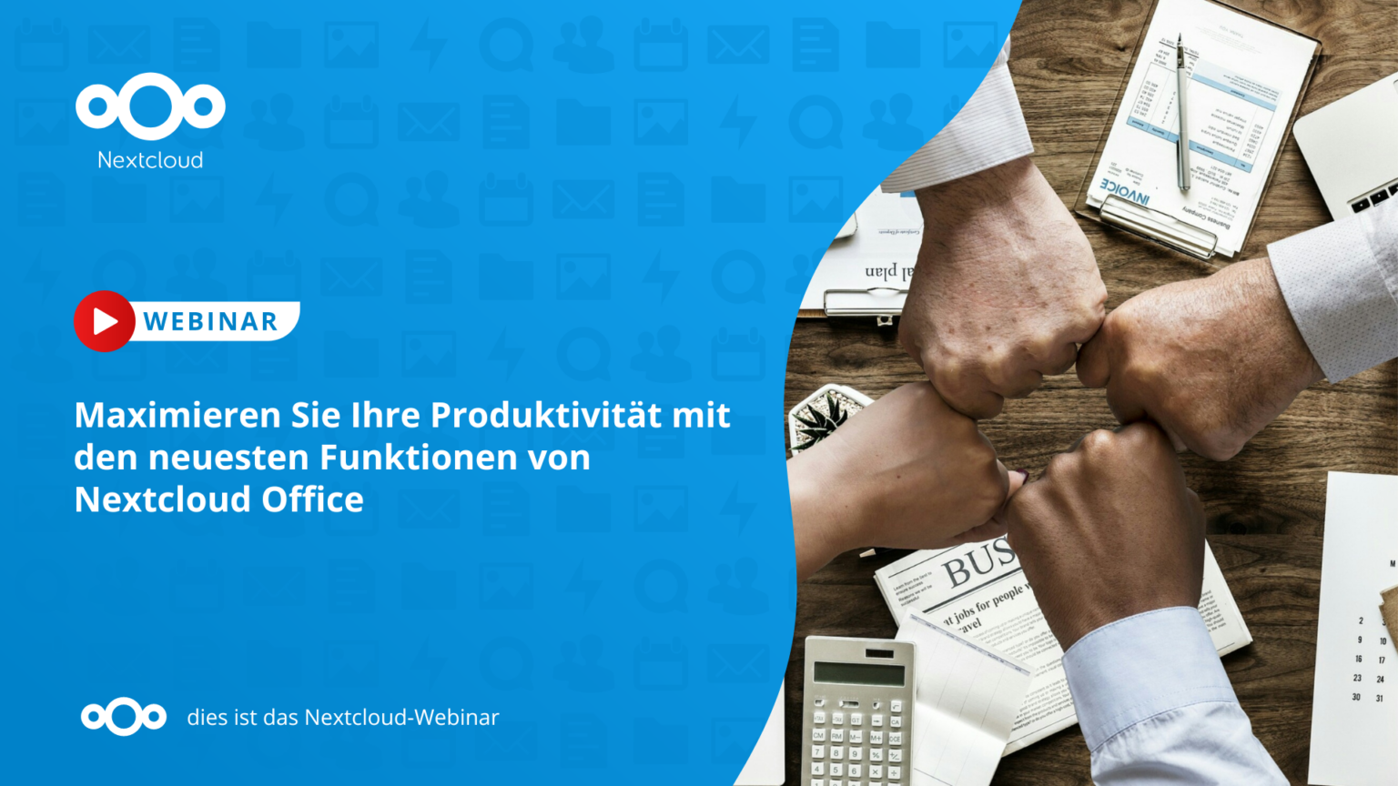 Webinare bei Nextcloud