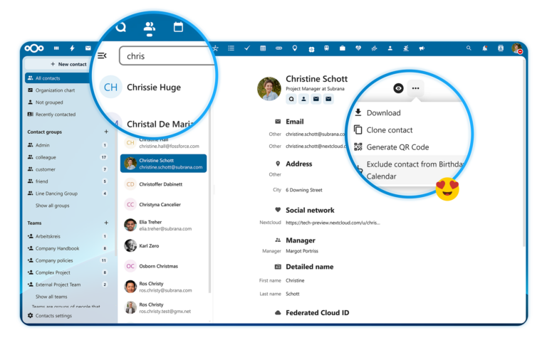 Nextcloud Groupware - Nextcloud