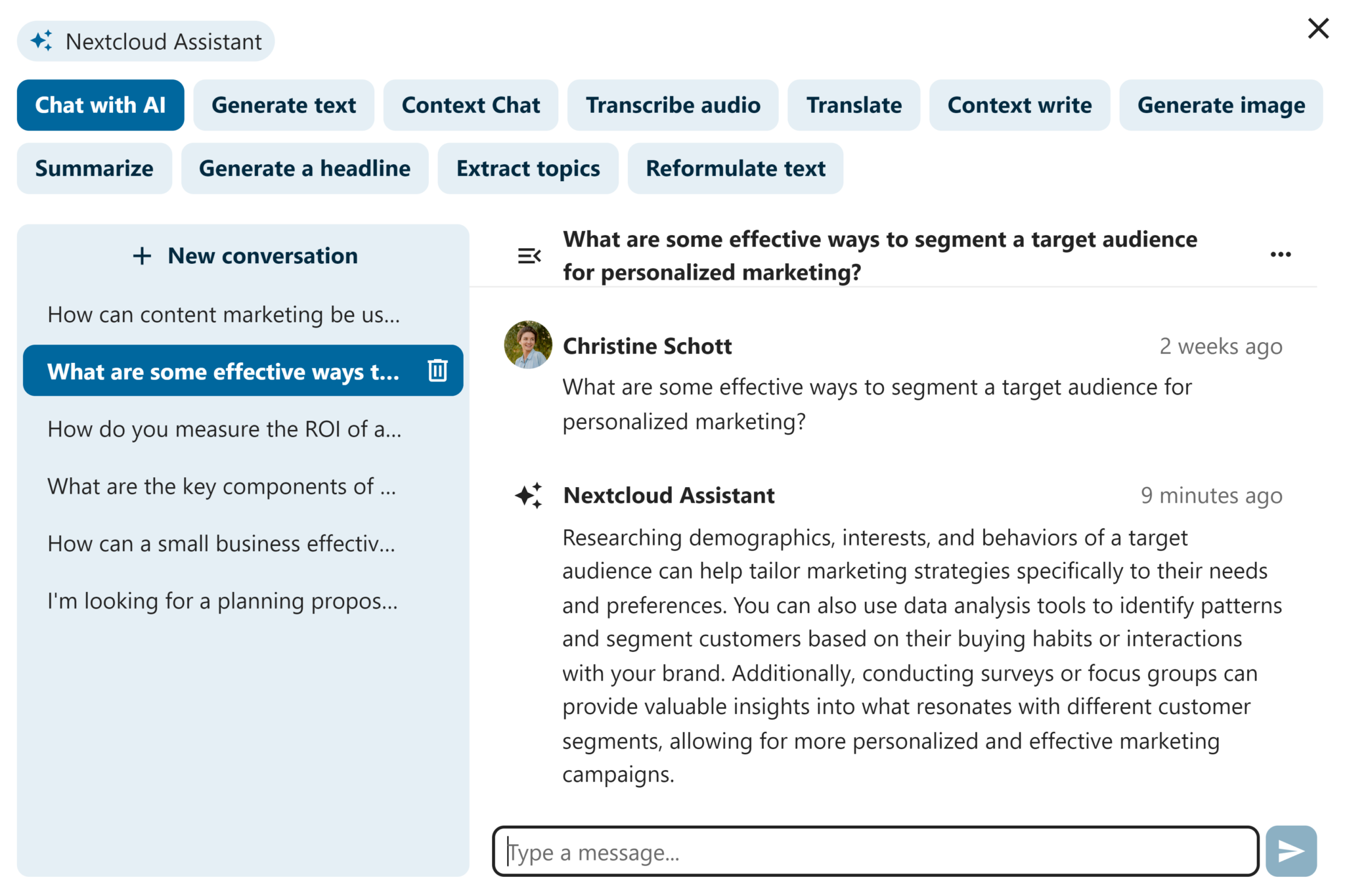 Meet the Nextcloud AI Assistant - Nextcloud