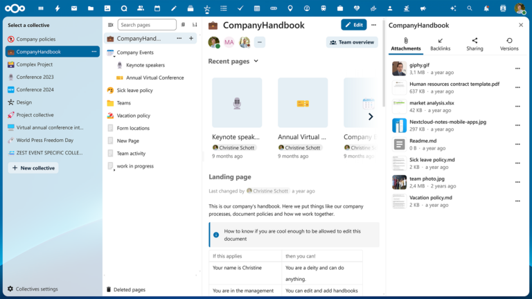Be connected with Nextcloud Hub 9 - Nextcloud