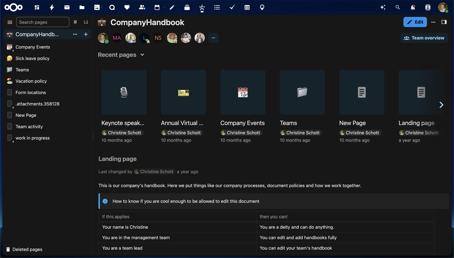 Be connected with Nextcloud Hub 9 - Nextcloud