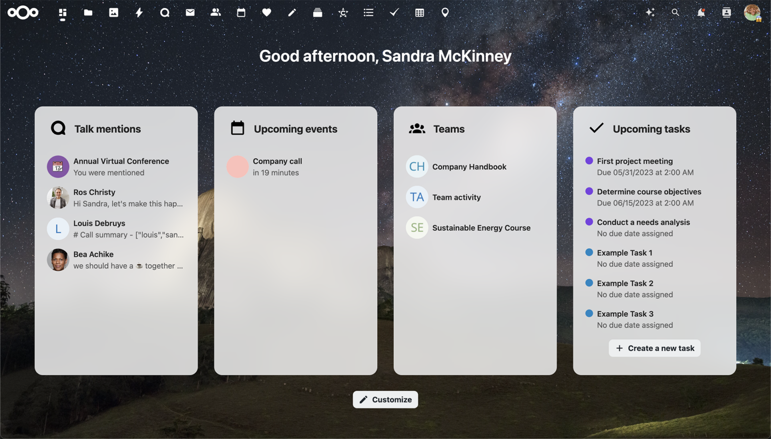 Be connected with Nextcloud Hub 9 - Nextcloud