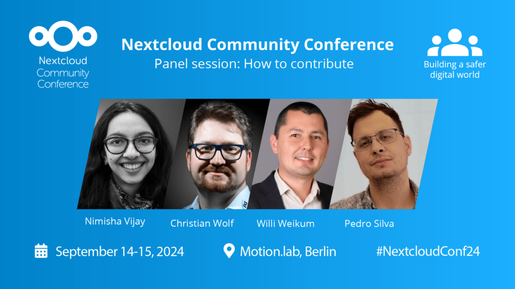 Nextcloud Community Conference Program 2024 Nextcloud