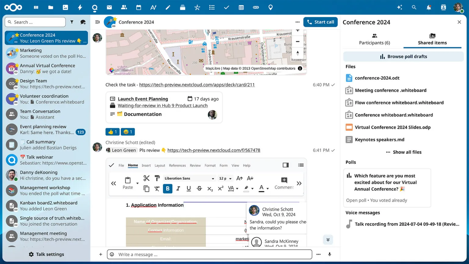 The open source answer to Microsoft Teams - Nextcloud