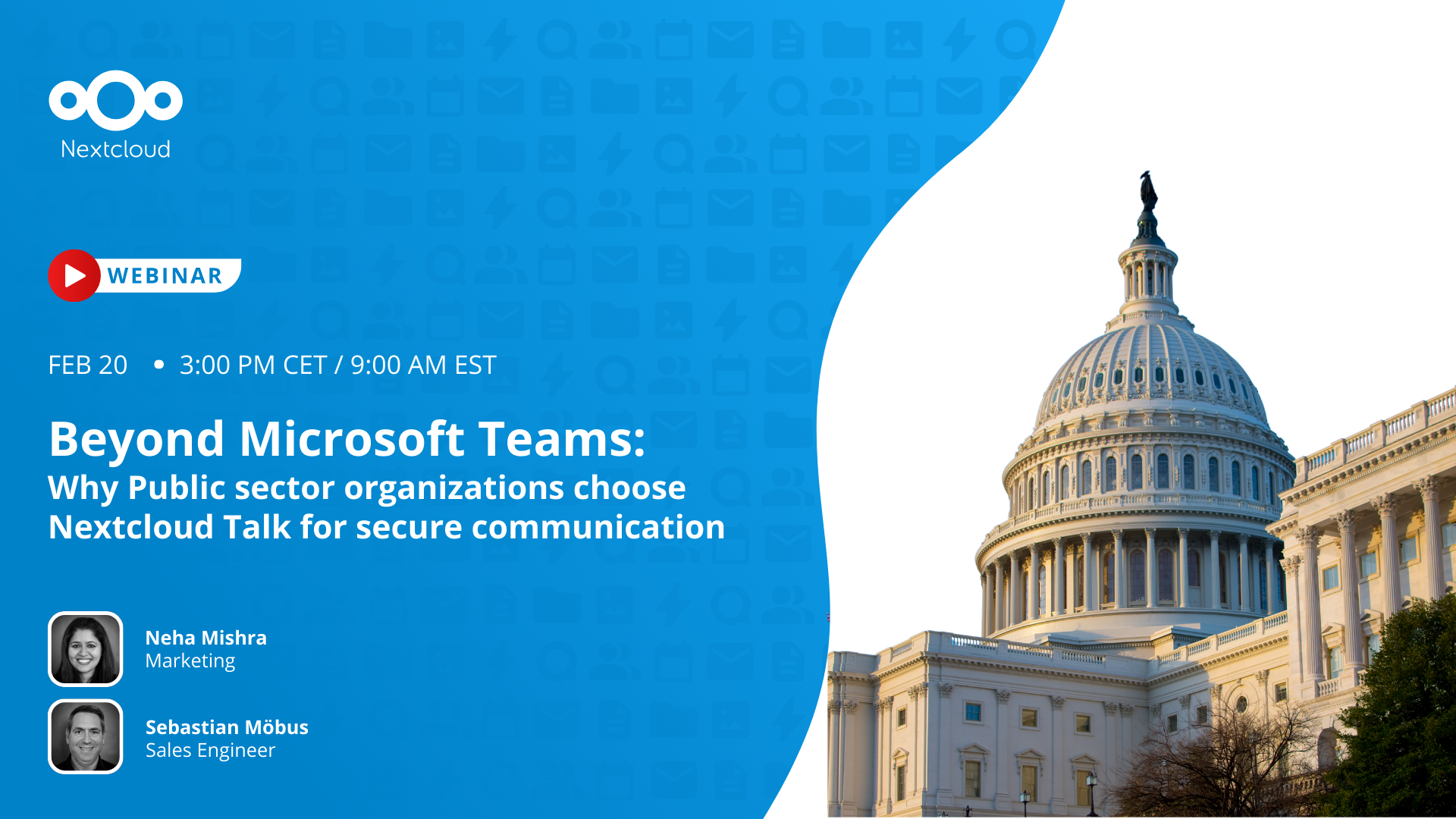 [On-demand webinar] Beyond Microsoft Teams: Why public sector organizations choose Nextcloud ...