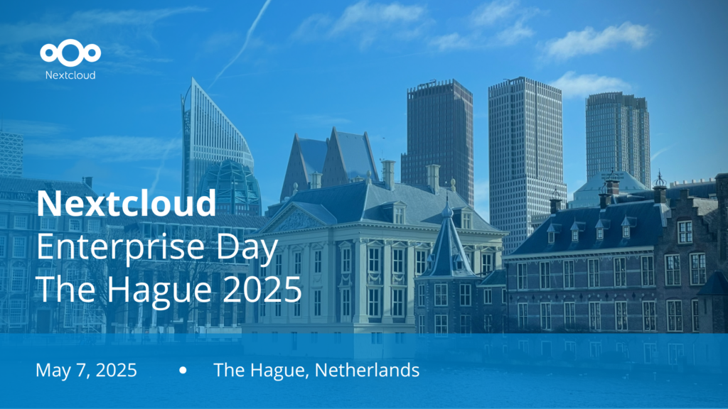 Enterprise Day The Hague 2025 - Nextcloud