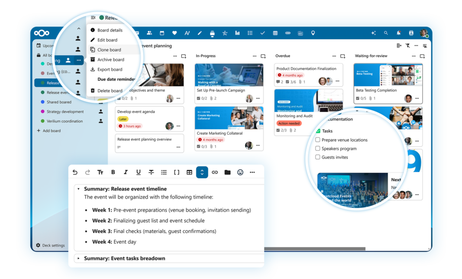 Best Nextcloud productivity apps to organize your workspace - Nextcloud
