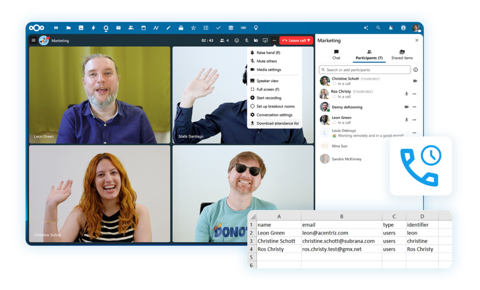 How to host webinar events in Nextcloud Talk - 2025 guide - Nextcloud