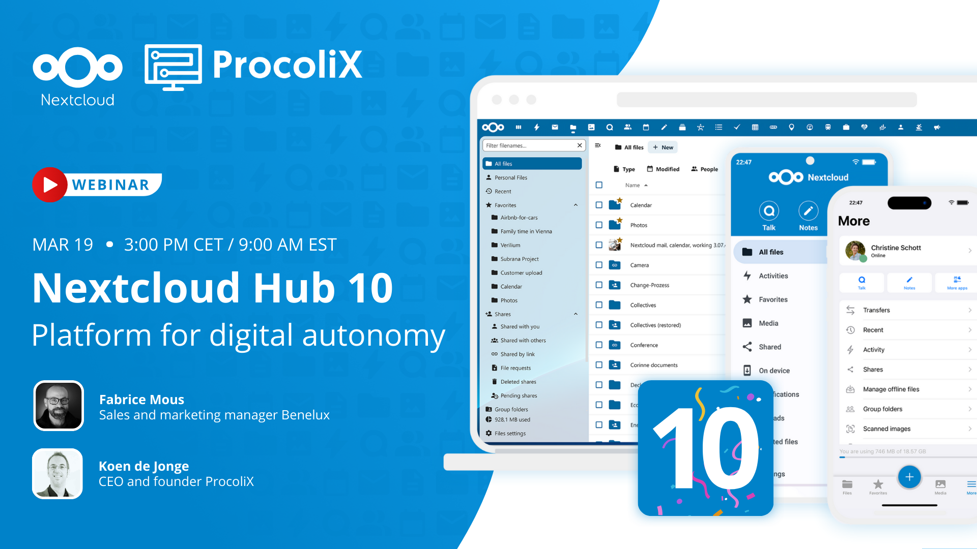 [On-demand webinar] Nextcloud Hub 10: Platform for digital autonomy ...