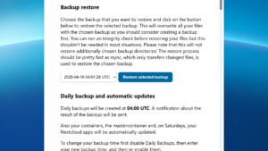 How to back up and restore Nextcloud AIO remotely using BorgBackup - Nextcloud