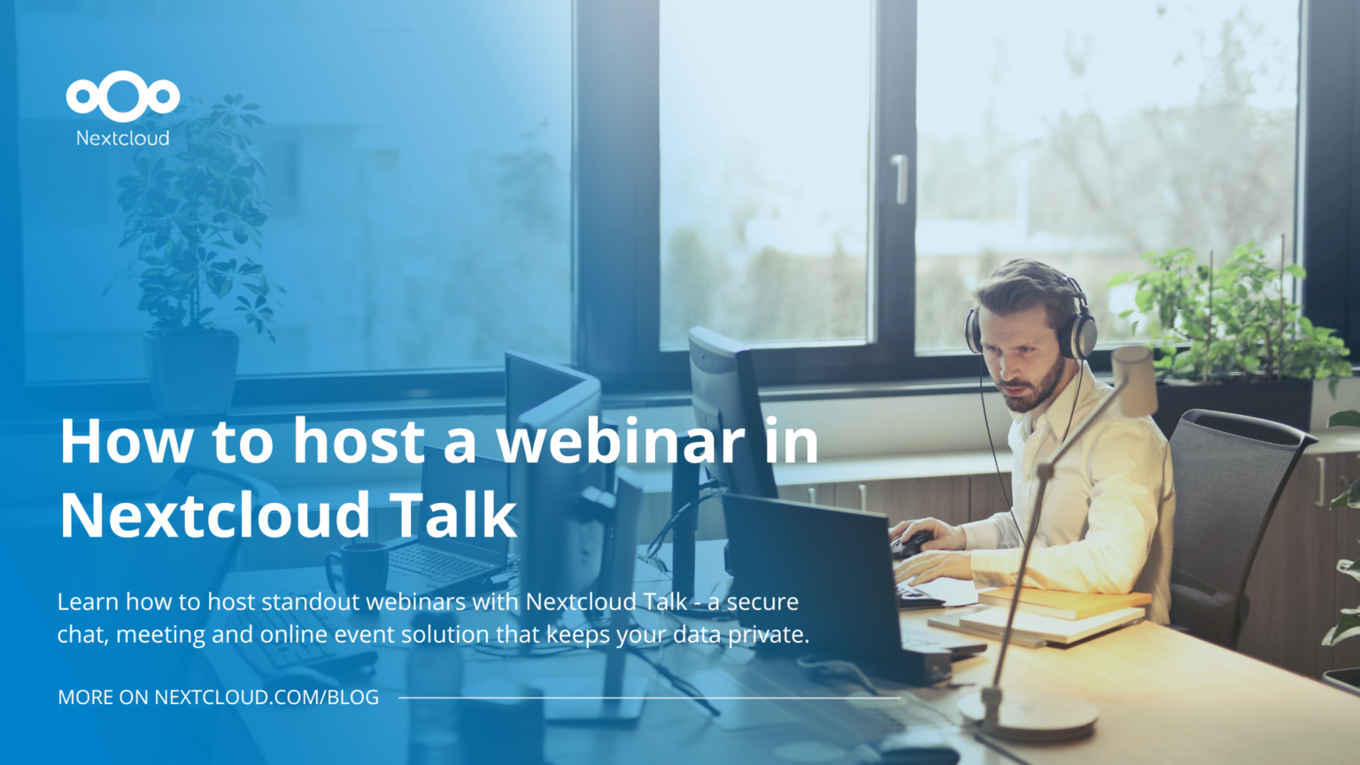 How to host webinar events in Nextcloud Talk - 2025 guide - Nextcloud