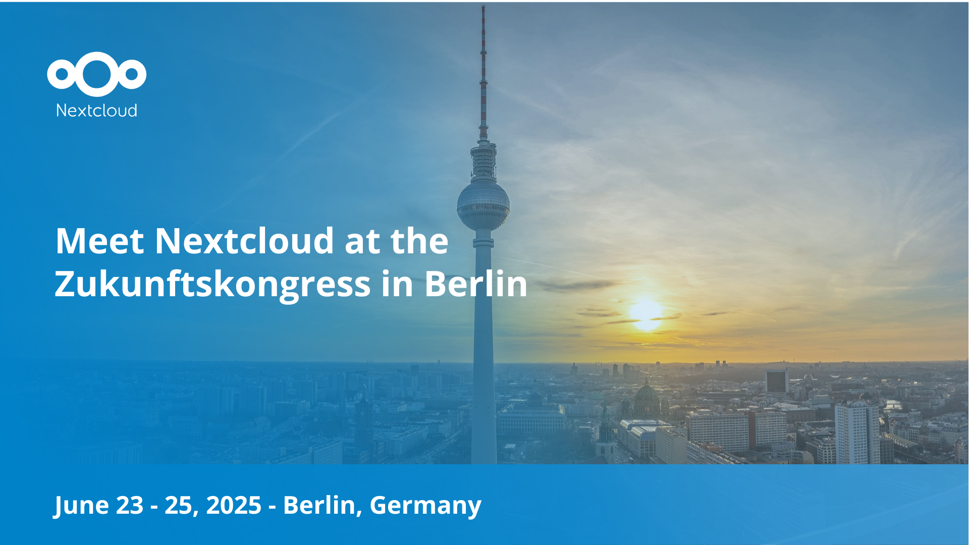 Nextcloud will be present at Zukunftskongress - Nextcloud