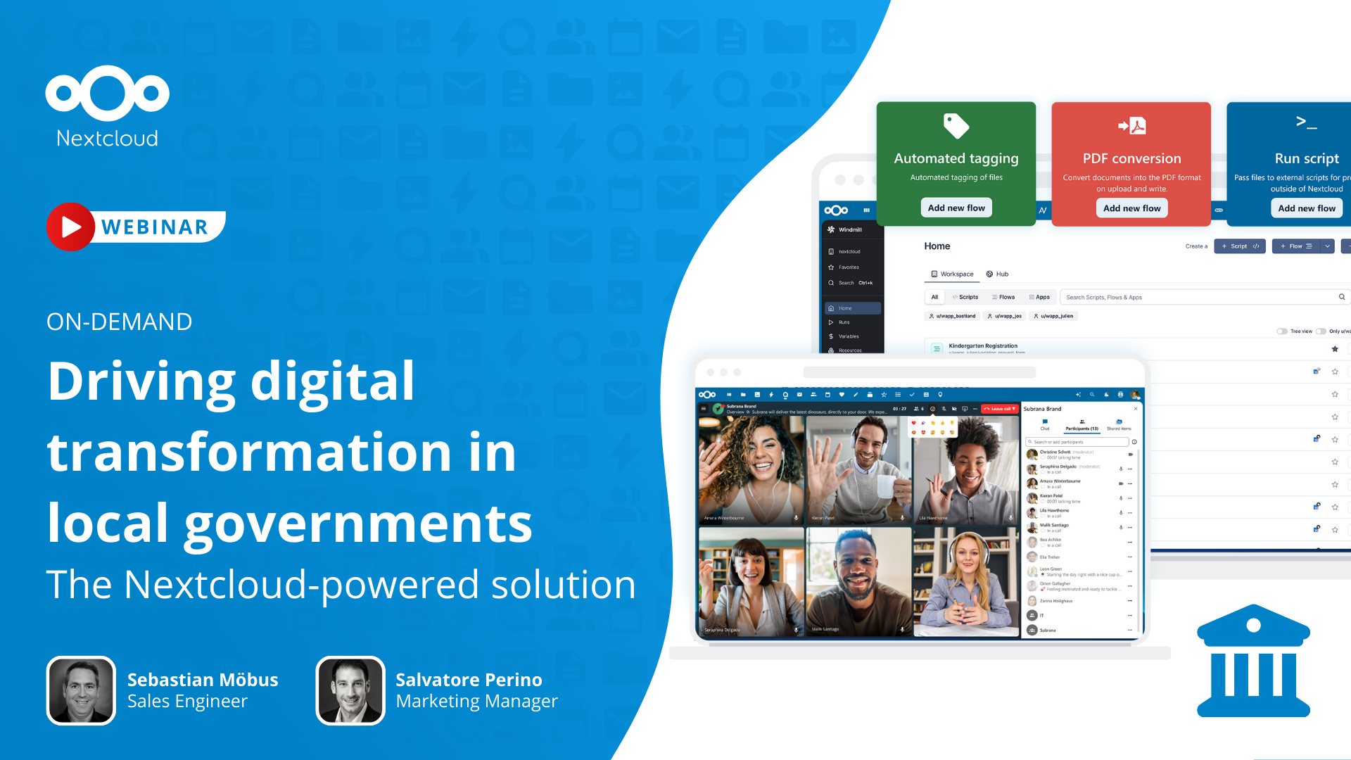 [On-demand webinar] Driving digital transformation in local governments: The Nextcloud-powered ...