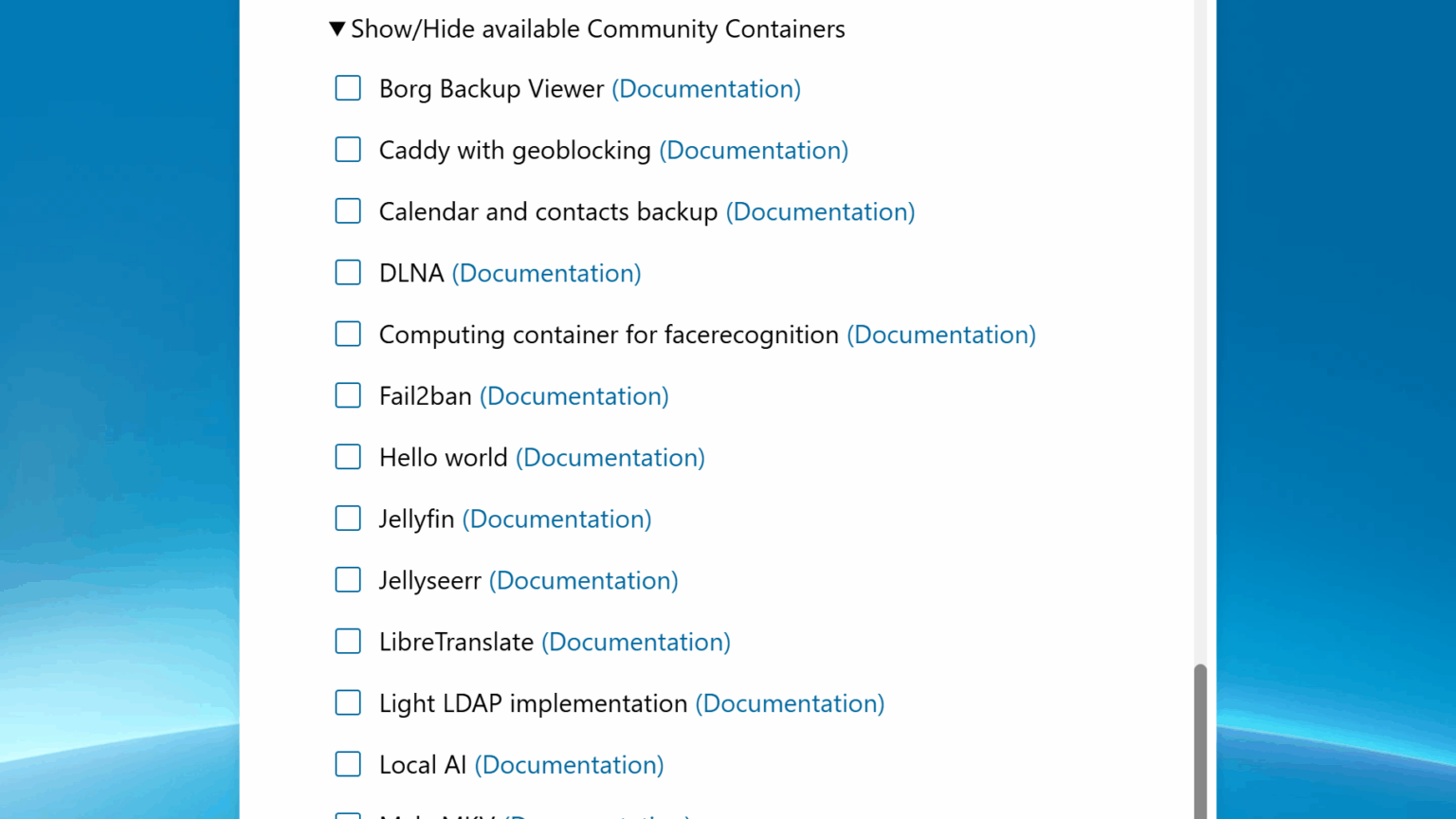 How to use Nextcloud AIO community containers- Nextcloud