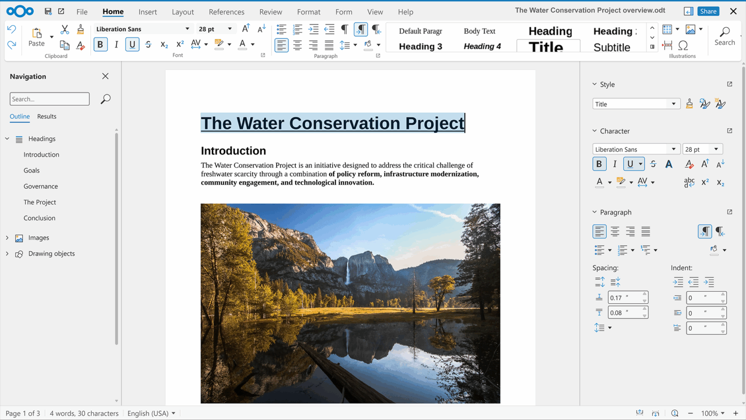 Nextcloud Office - Self-hosted online office suite