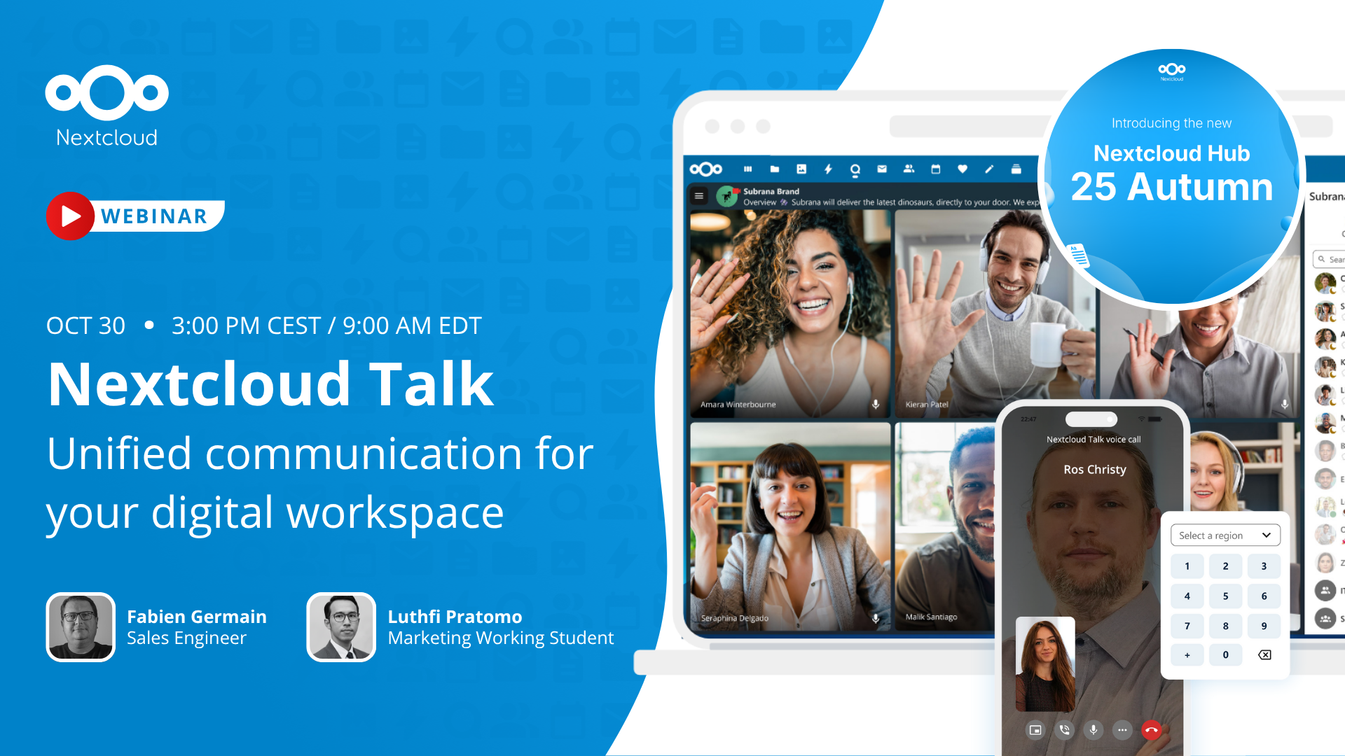 Nextcloud webinars