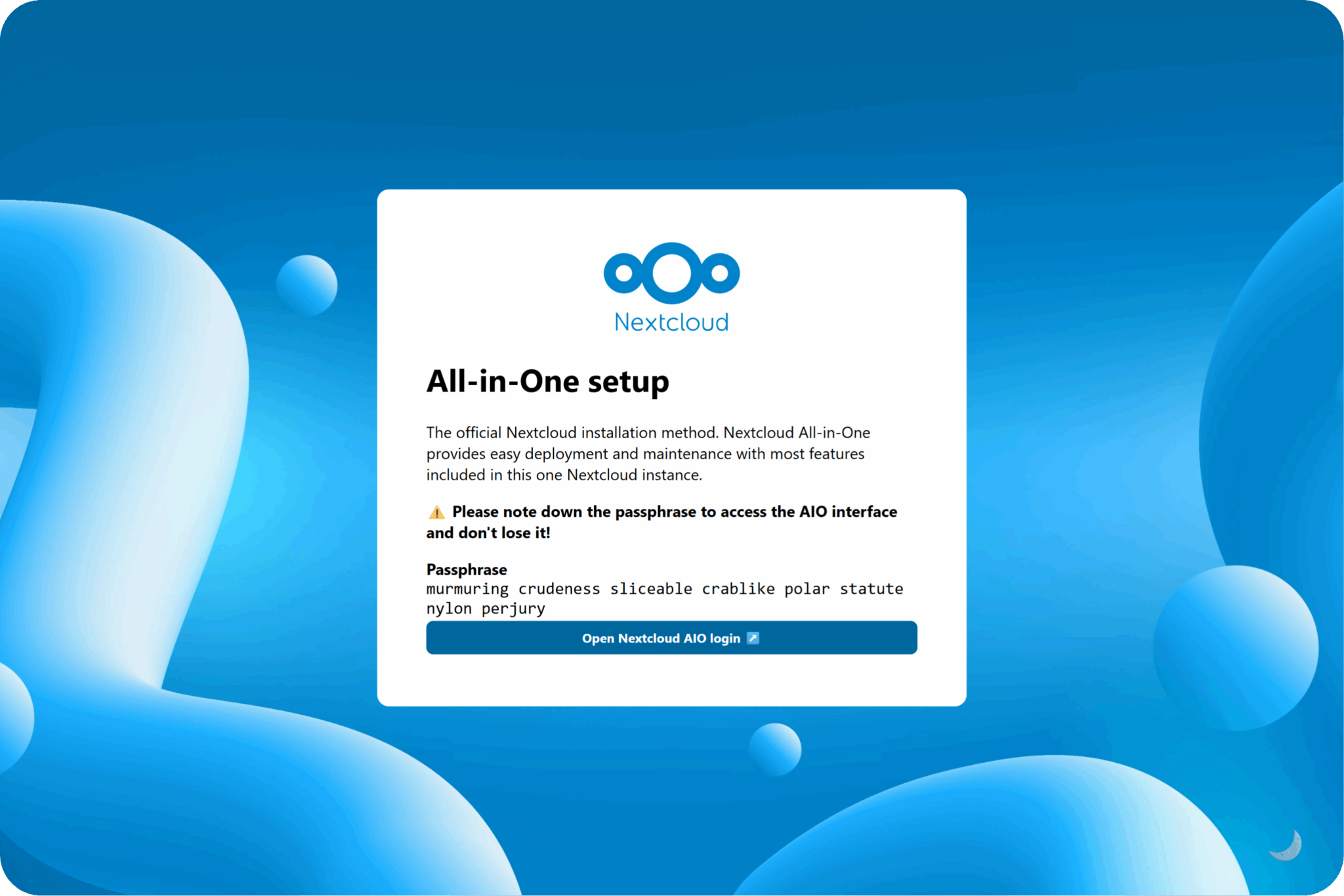 How to install the Nextcloud All-in-One on Linux - Nextcloud
