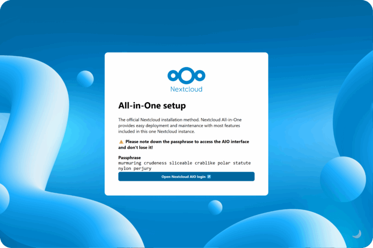 How to install the Nextcloud All-in-One on Linux - Nextcloud