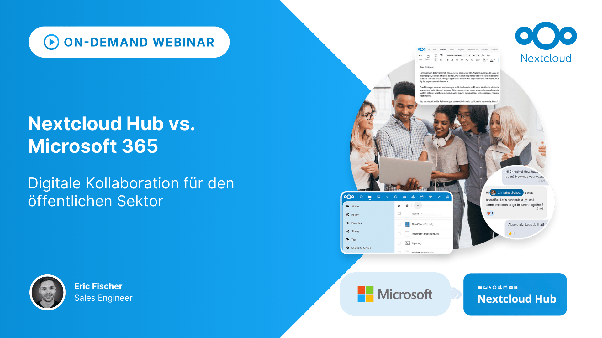 Webinare bei Nextcloud