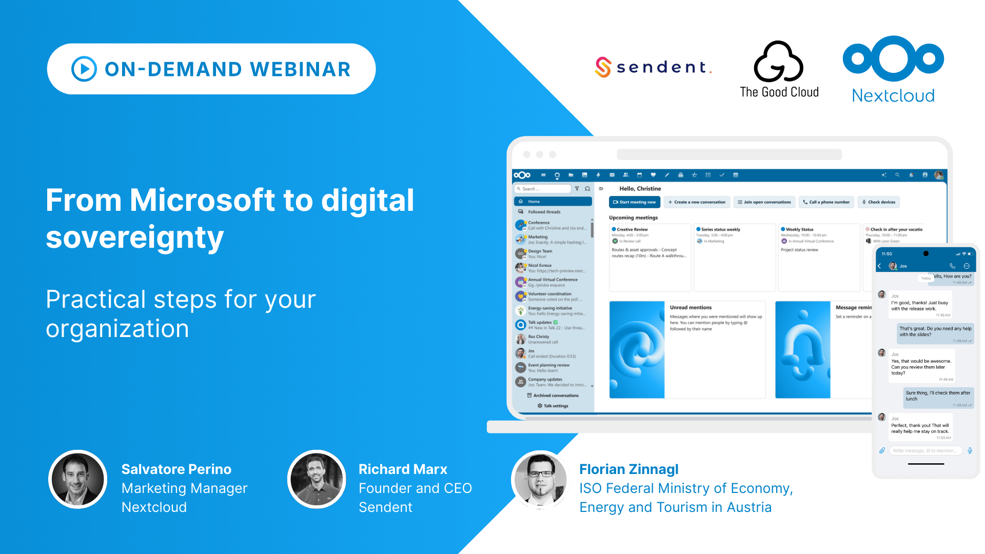 [On-demand webinar] From Microsoft to digital sovereignty: Practical ...