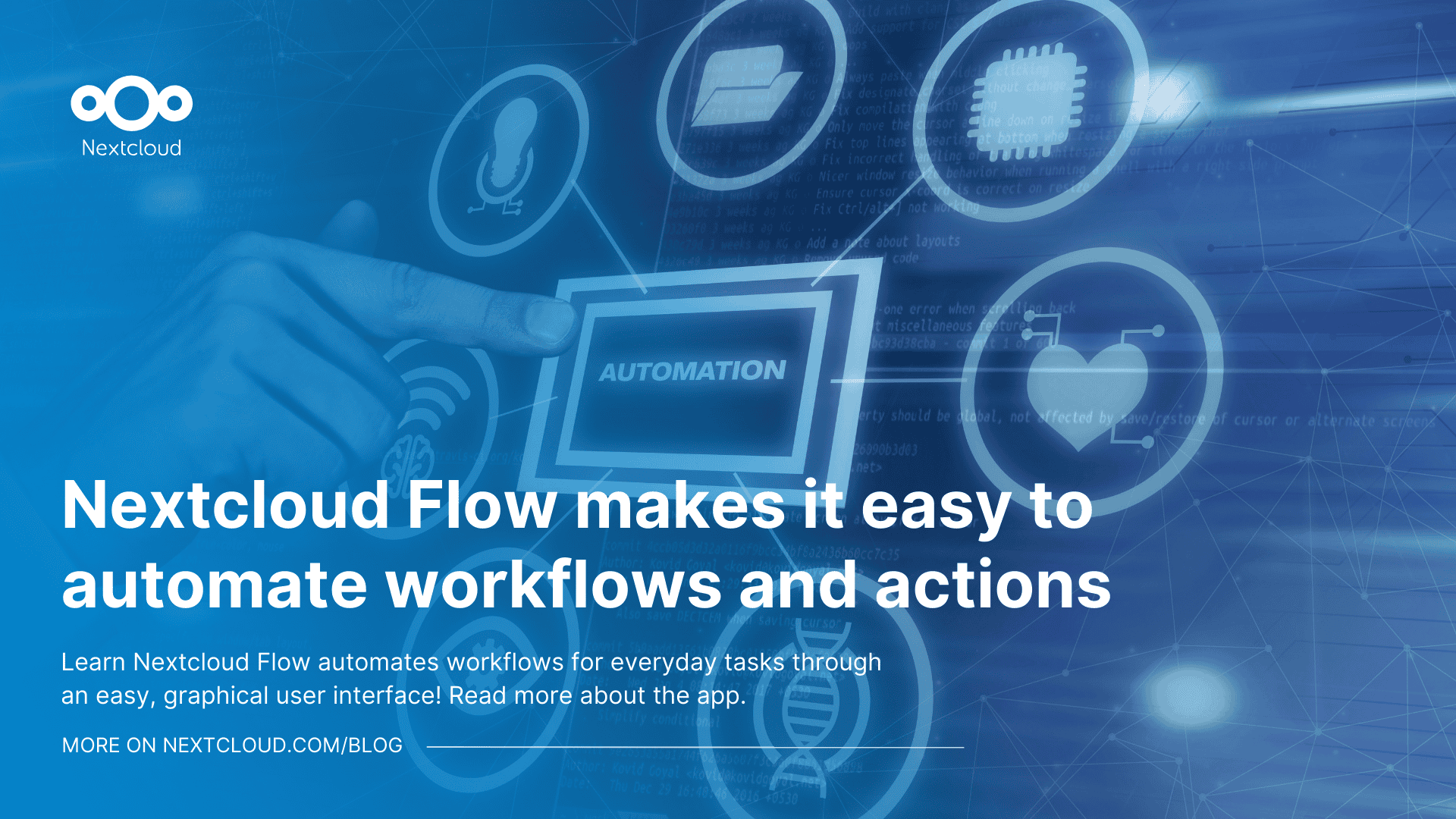 Nextcloud Flow makes it easy to automate workflows and actions - Nextcloud