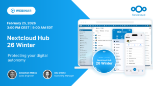 Webinare bei Nextcloud