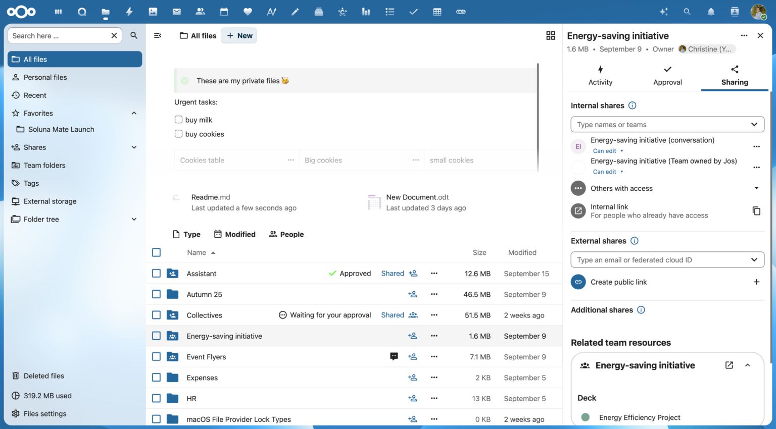 Top 10 easy sharing tips with your SharePoint alternative: Nextcloud ...