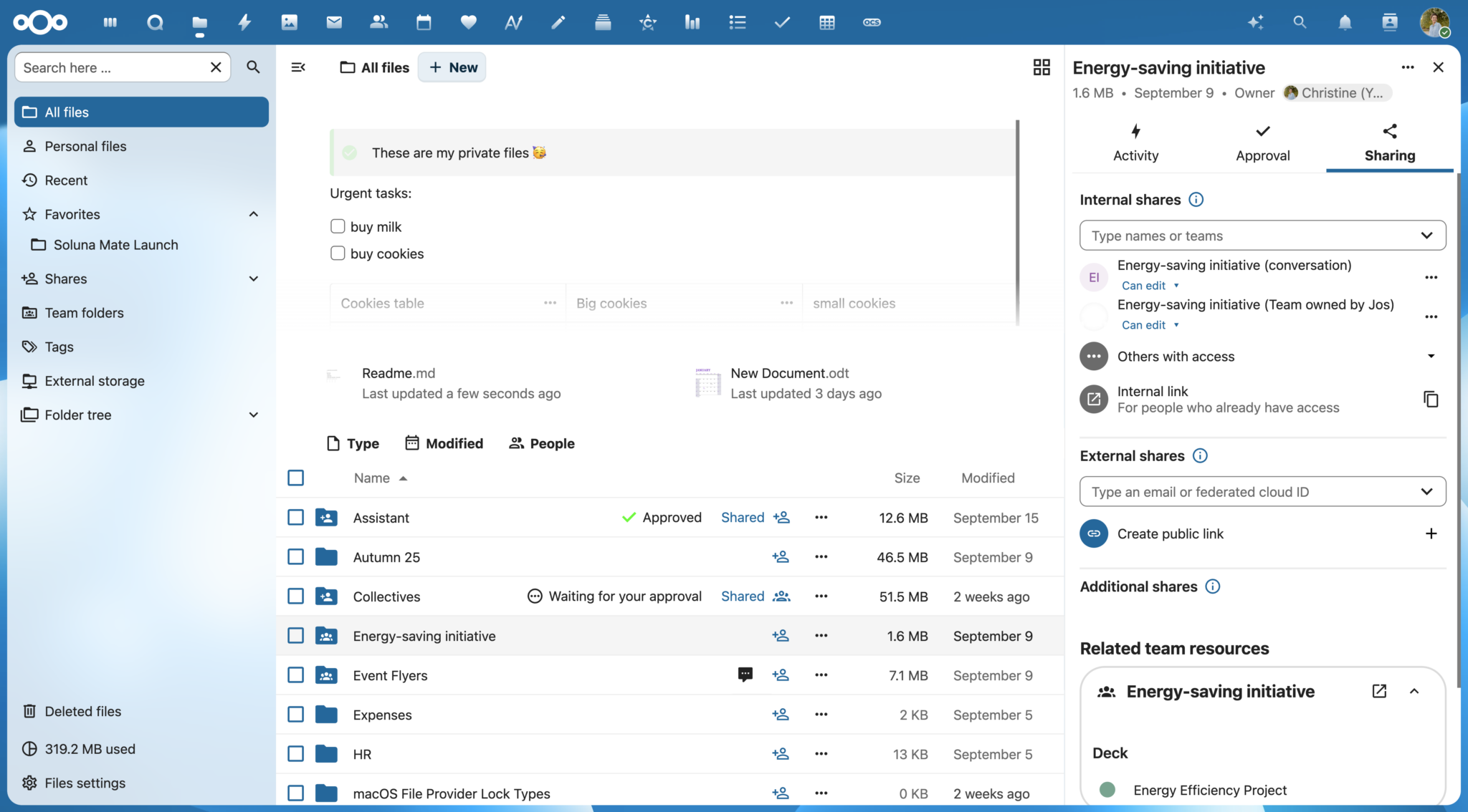 Top 10 easy sharing tips with your SharePoint alternative: Nextcloud ...