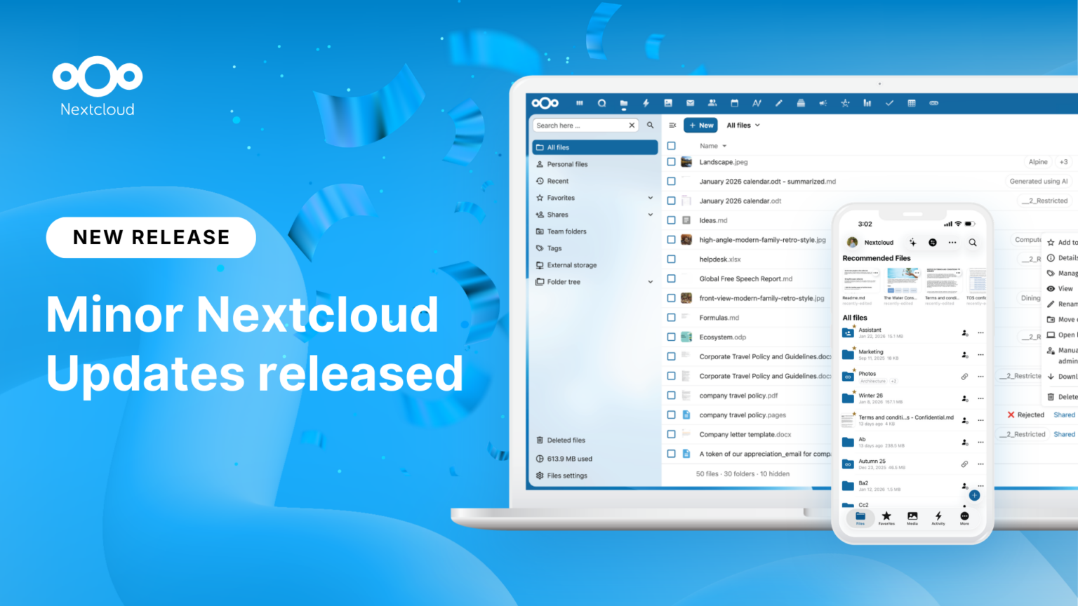 IONOS Nextcloud Workspace: Datenhoheit für alle - Nextcloud