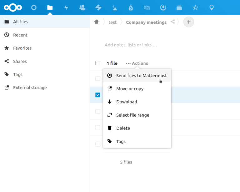 Introducing the Nextcloud and Mattermost Integration! - Nextcloud